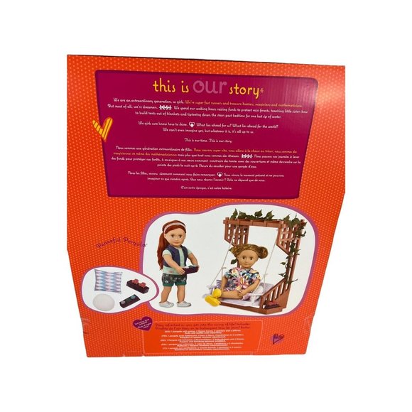 Our Generation | Toys | Our Generation Peaceful Pergola Garden Swing ...